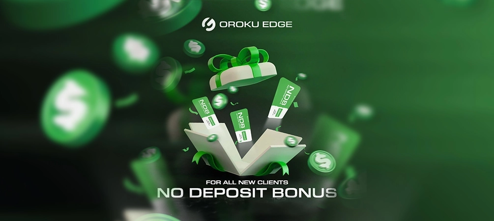 Oroku Edge offers a Forex No Deposit Bonus for Free